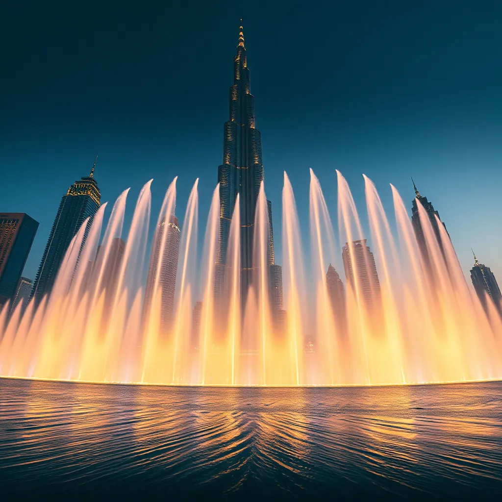 Timings Guide for the Burj Khalifa Fountain Show